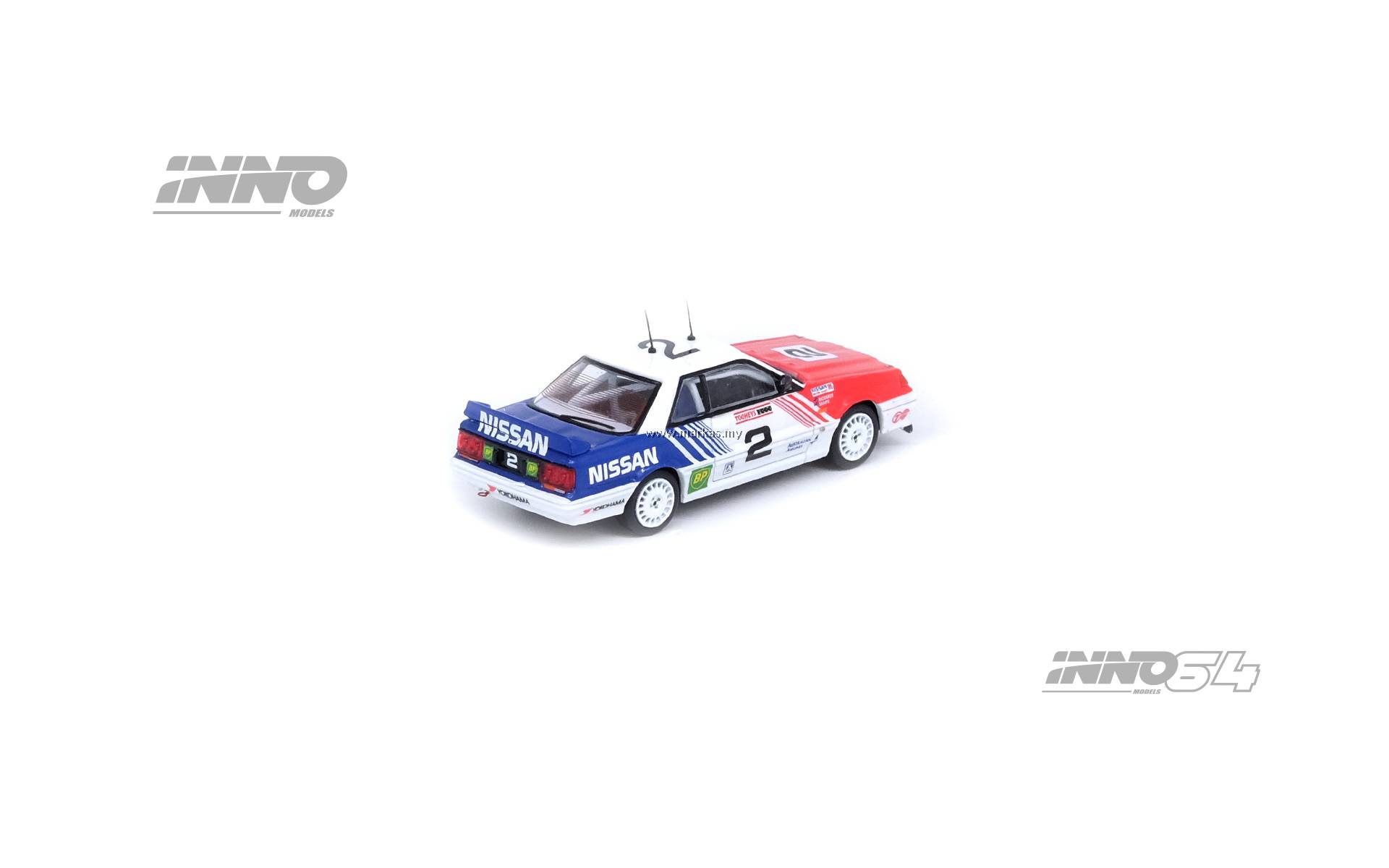 (PO) INNO MODELS INNO64 1/64 NISSAN SKYLINE GTS-R HR31 #2 NISSAN MOTORSPORT AUSTRALIA