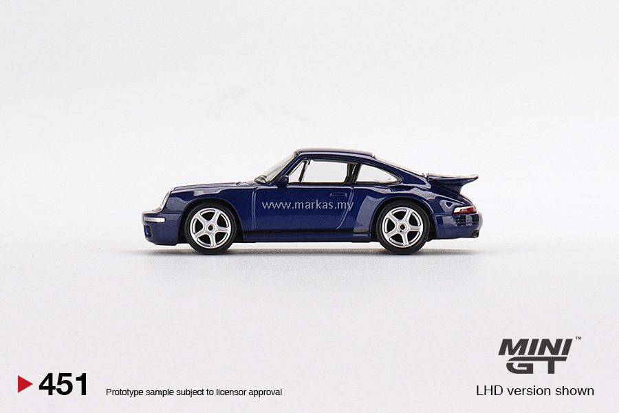 MINI GT 1/64 #451 RUF CTR ANNIVERSARY DARK BLUE