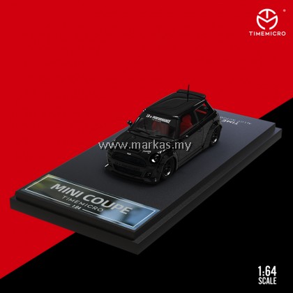 TIME MICRO 1/64 LBWK MINI COOPER BLACK