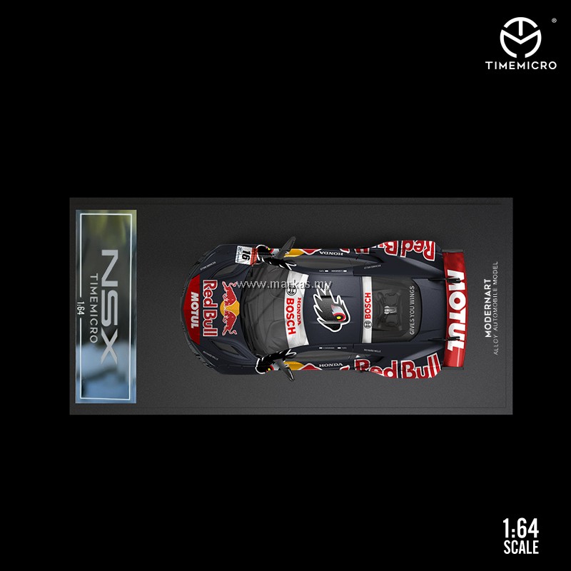 TIME MICRO 1/64 HONDA NSX RED BULL