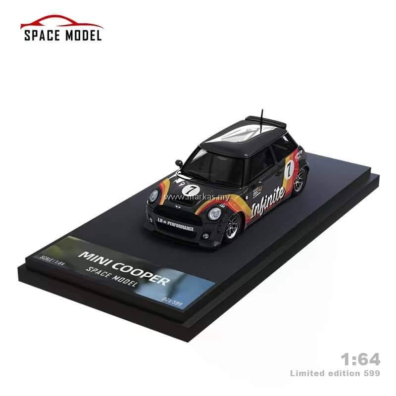 SPACE MODEL 1/64 LBWK MINI COOPER F56 INFINITE THAILAND EXCLUSIVE