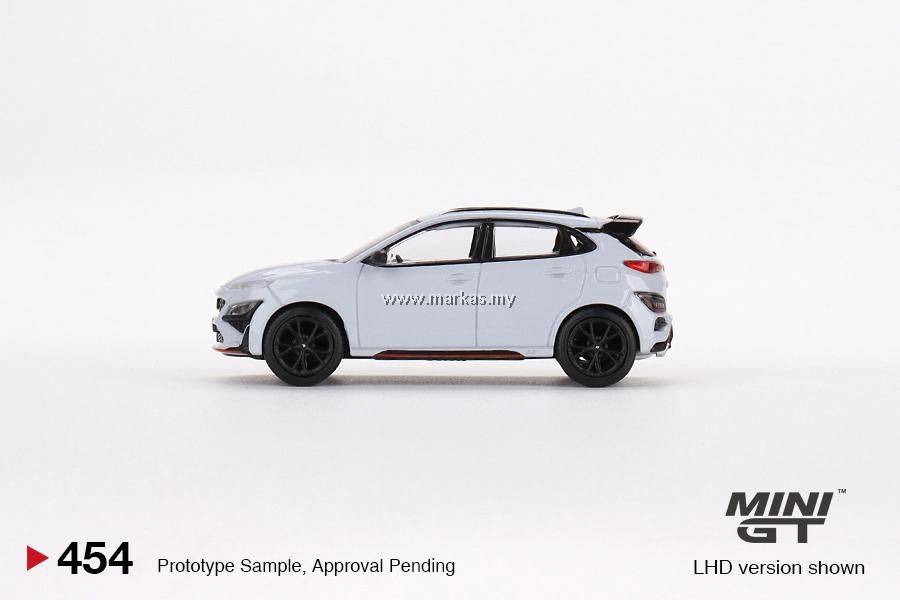 MINI GT 1/64 #454 HYUNDAI KONA N SONIC BLUE