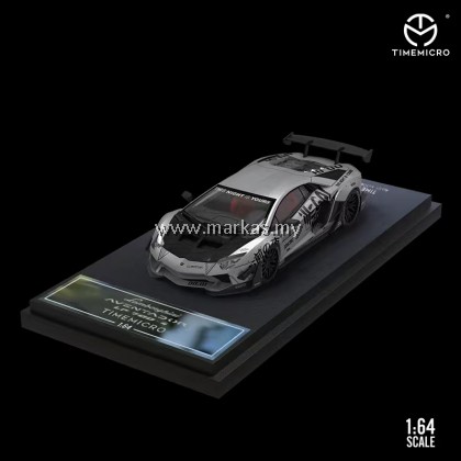 TIME MICRO 1/64 LAMBORGHINI LBWK AVENTADOR LP700-4 COMBAT GREY