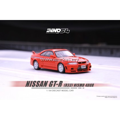INNO MODELS INNO64 1/64 NISSAN SKYLINE GT-R R33 NISMO 400R SUPER CLEAR ...
