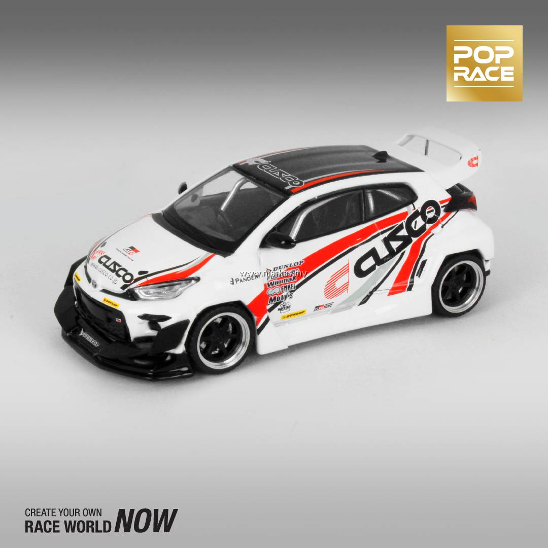 (PO) POP RACE 1/64 GR YARIS PANDEM CUSCO
