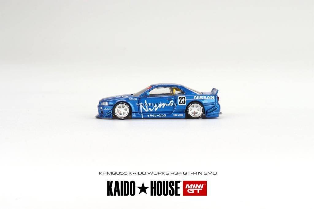 (PO) MINI GT X KAIDO HOUSE 1/64 KHMG055 NISSAN SKYLINE GT-R (R34) KAIDO ...