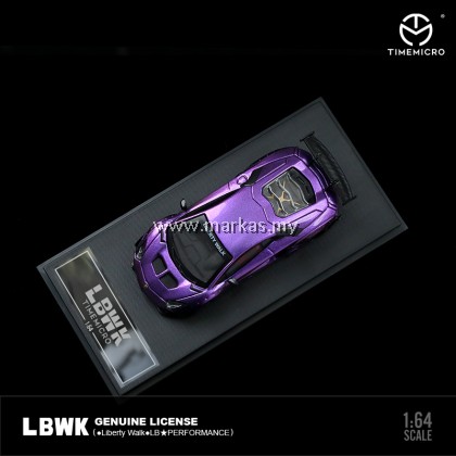 TIME MICRO 1/64 LAMBORGHINI LP700 LBWK MAGIC PURPLE