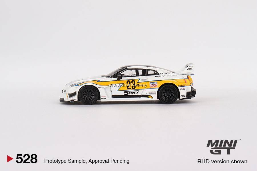 (PO) MINI GT 1/64 #528 NISSAN LB-SILHOUETTE WORKS GT 35GT VER.1 LB RACING