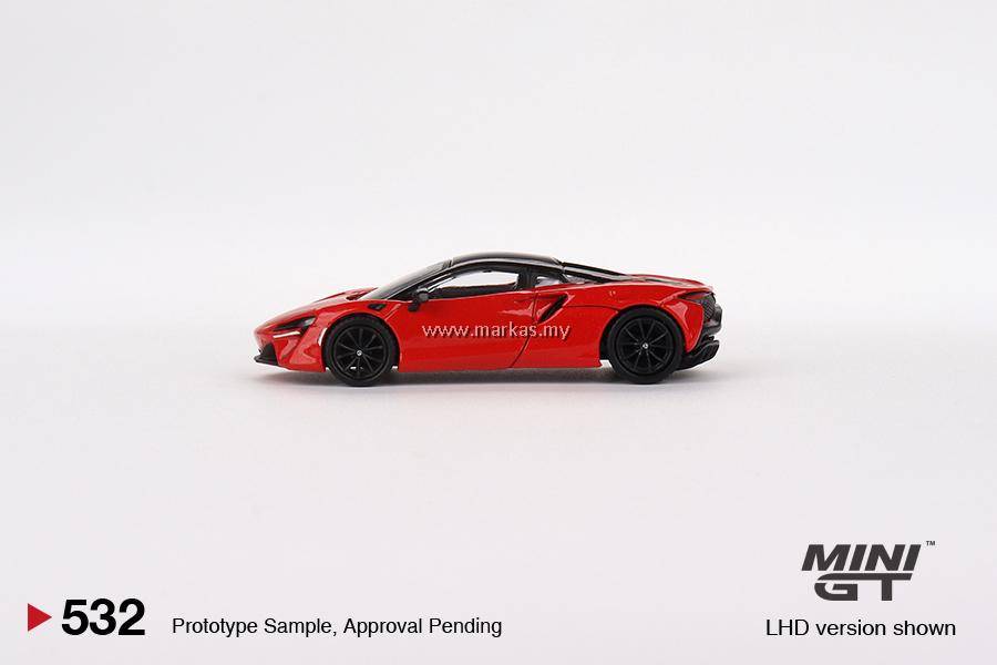 (PO) MINI GT 1/64 #496 MCLAREN ARTURA FLUX GREEN