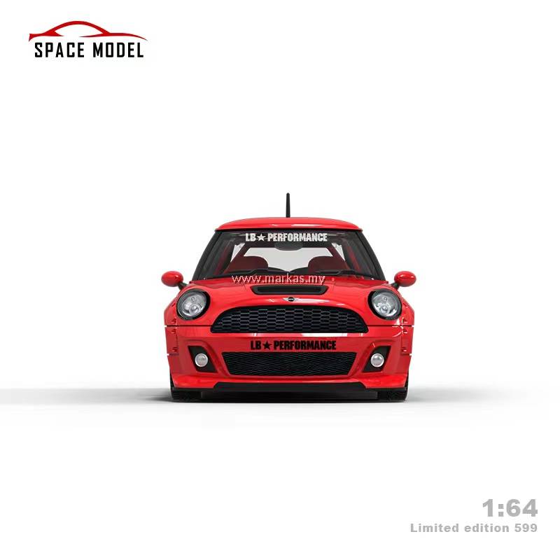 SPACE MODEL 1/64 LBWK MINI COOPER SUPREME LIVERY