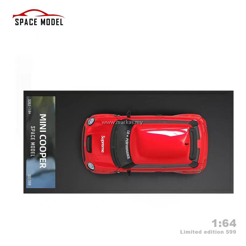 SPACE MODEL 1/64 LBWK MINI COOPER SUPREME LIVERY
