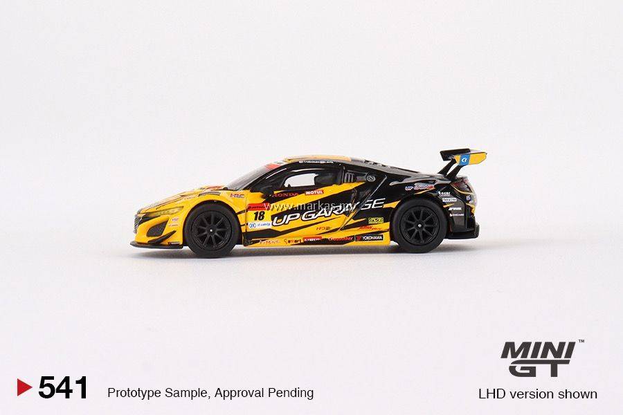 (PO) MINI GT JAPAN EXCLUSIVE 1/64 #541 HONDA NSX GT3 EVO22 #18 TEAM ...