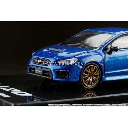 HOBBY JAPAN 1/64 HJ642021FBL SUBARU WRX STI EJ20 FINAL EDITION FULL PACKAGE WITH ENGINE DISPLAY ...