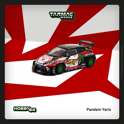 (PO) TARMAC WORKS 1/64 PANDEM TOYOTA YARIS DRIFT