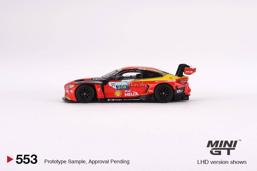 (PO) MINI GT 1/64 #553 BMW M4 GT3 #31 SCHUBERT MOTORSPORT 2022 DTM CHAMPION