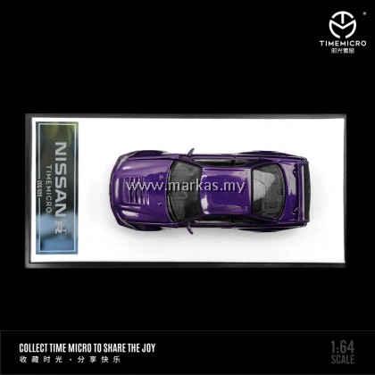 TIME MICRO 1/64 NISSAN GT-R R34 MIDNIGHT PURPLE