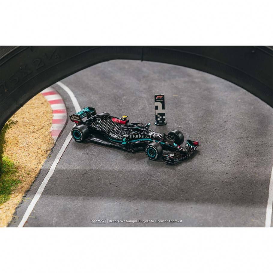 TARMAC WORKS 1/64 MERCEDES-AMG F1 W11 EQ PERFORMANCE #77 VALTTERI ...