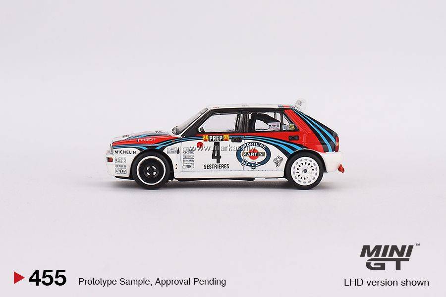 (PO) MINI GT 1/64 #504 LANCIA STRATOS HF 1979 RALLY MONTE CARLO WINNER #4