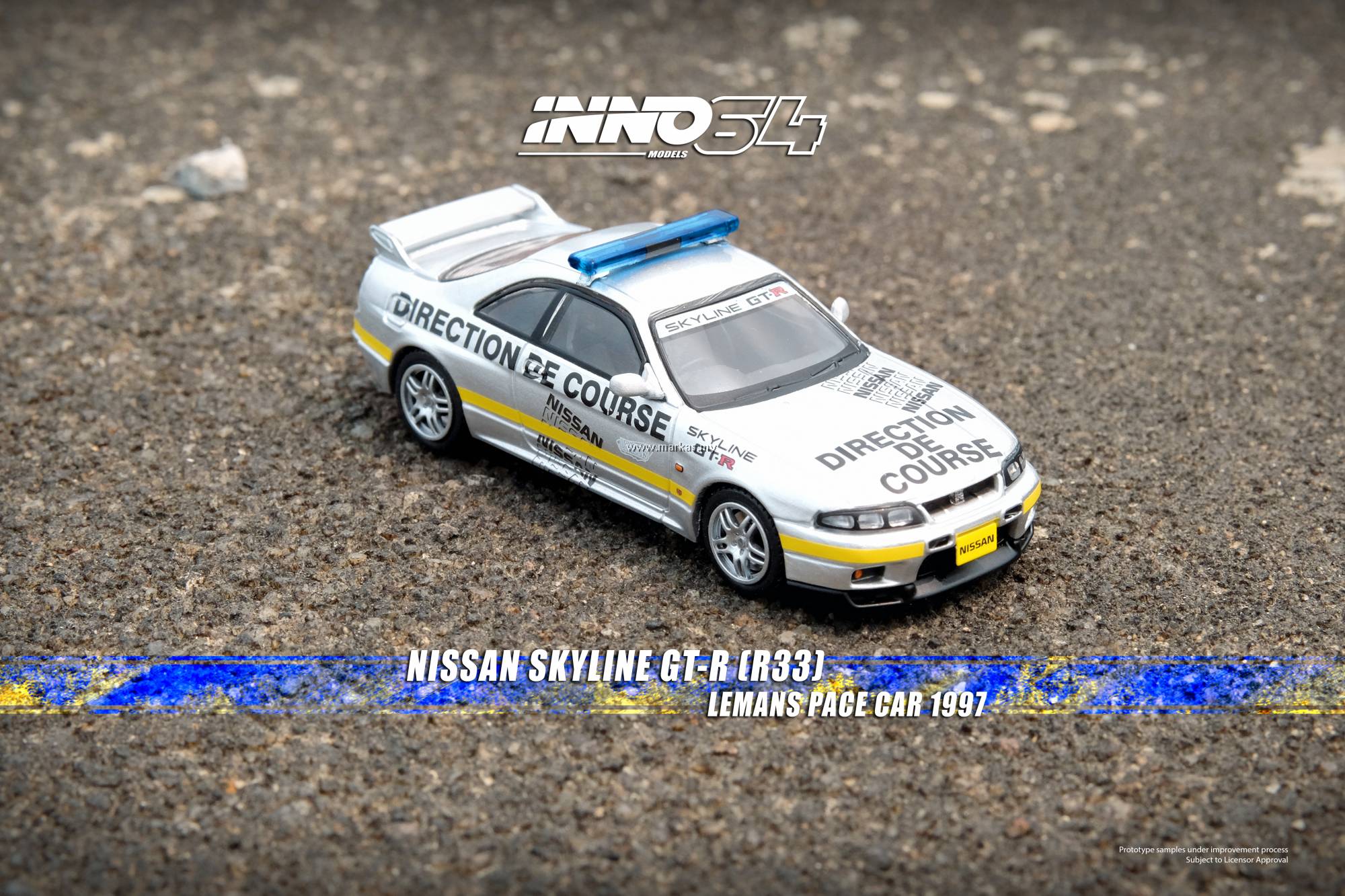 (PO) INNO MODELS INNO64 1/64 NISSAN SKYLINE GT-R R33 24 HOURS LE MANS ...