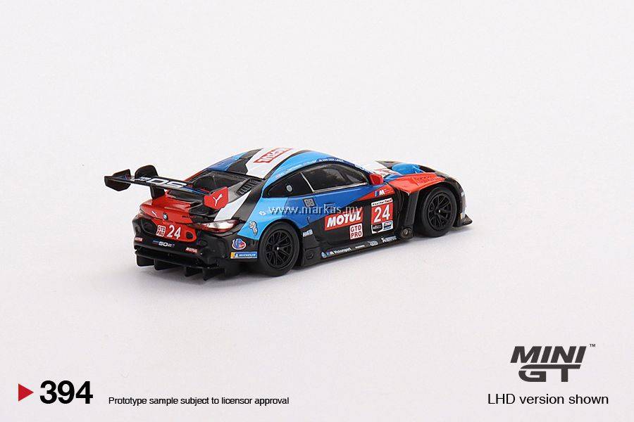 MINI GT 1/64 #394 BMW M4 GT3 #24 BMW TEAM RLL 2022 IMSA DAYTONA 24 HRS