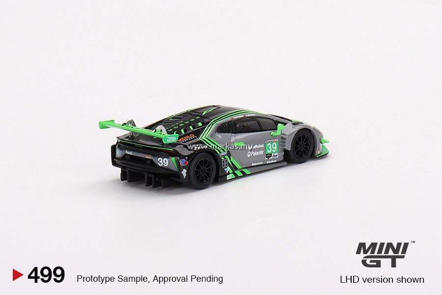 MINI GT 1/64 #499 LAMBORGHINI HURACAN GT3 EVO #39 2022 IMSA ROAD ...