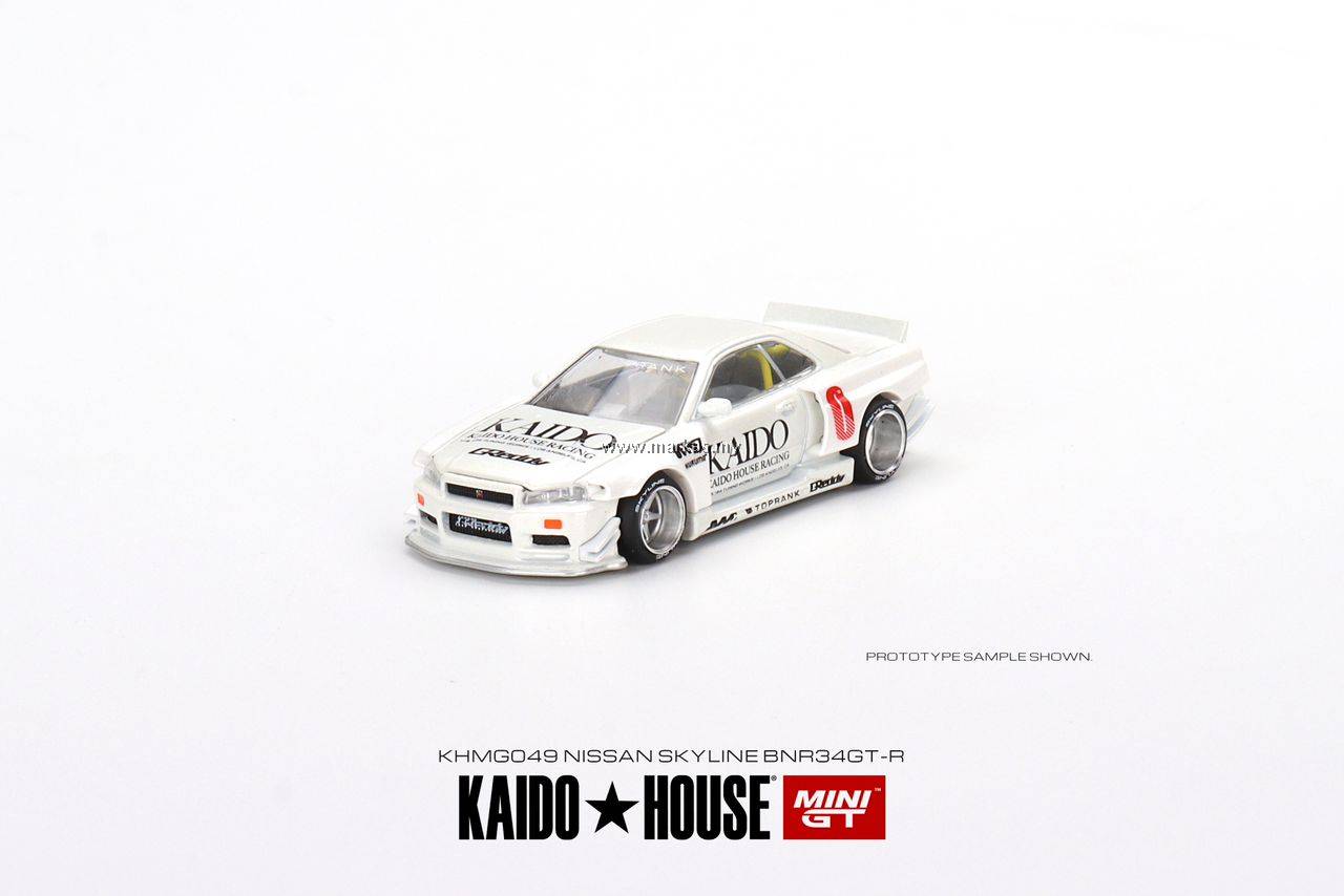 MINI GT X KAIDO HOUSE 1/64 KHMG049 NISSAN SKYLINE GT-R (R34) KAIDO ...