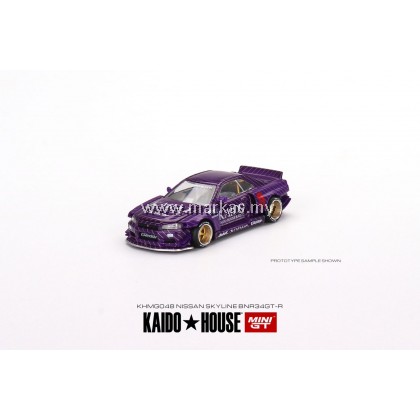 MINI GT X KAIDO HOUSE 1/64 KHMG048 NISSAN SKYLINE GT-R (R34) KAIDO ...