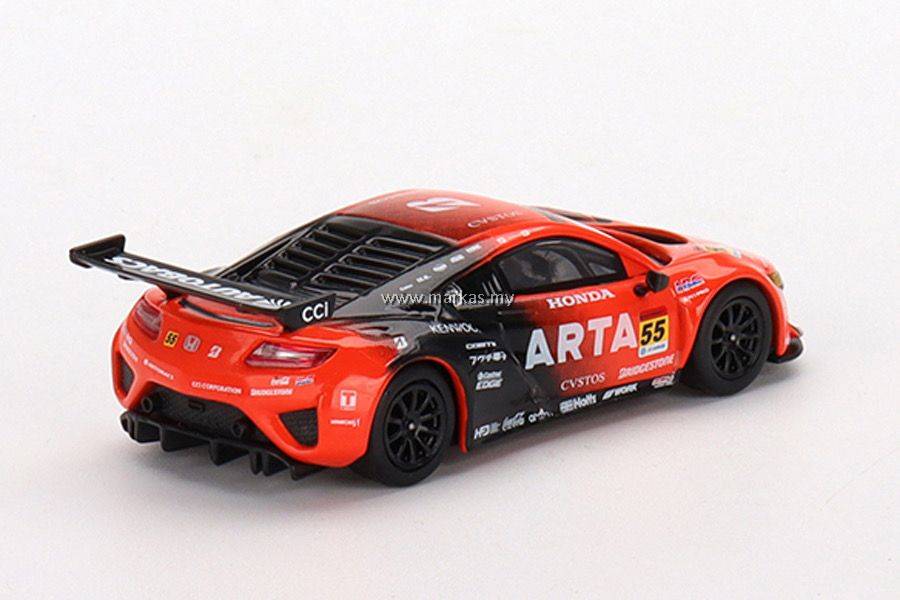 MINI GT JAPAN EXCLUSIVE 1/64 #485 HONDA NSX NSX GT3 EVO22 #55 ARTA