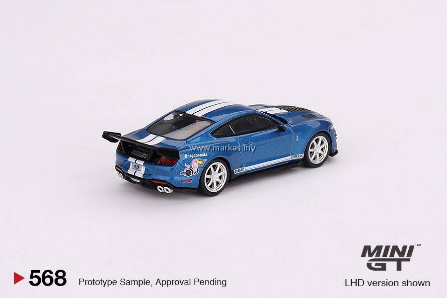 (PO) MINI GT 1/64 #568 FORD MUSTANG SHELBY GT500 DRAGON SNAKE CONCEPT ...