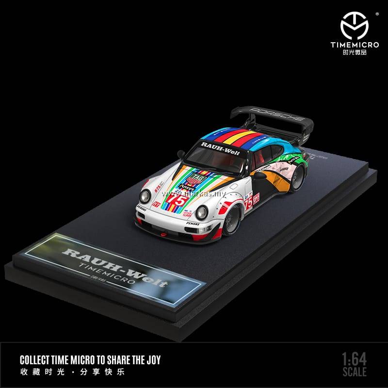 (PO) TIME MICRO 1/64 PORSCHE 964 CENTENNIAL LE MANS LIVERY