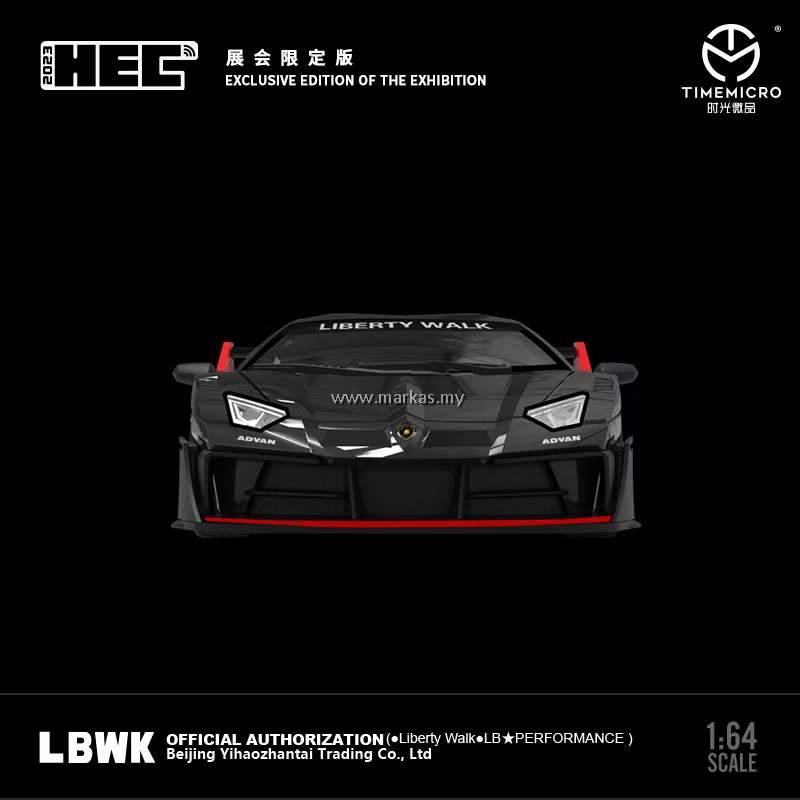 TIME MICRO HOBBY EXPO CHINA 2023 1/64 LBWK LAMBORGHINI LP700 GT EVO ADVAN