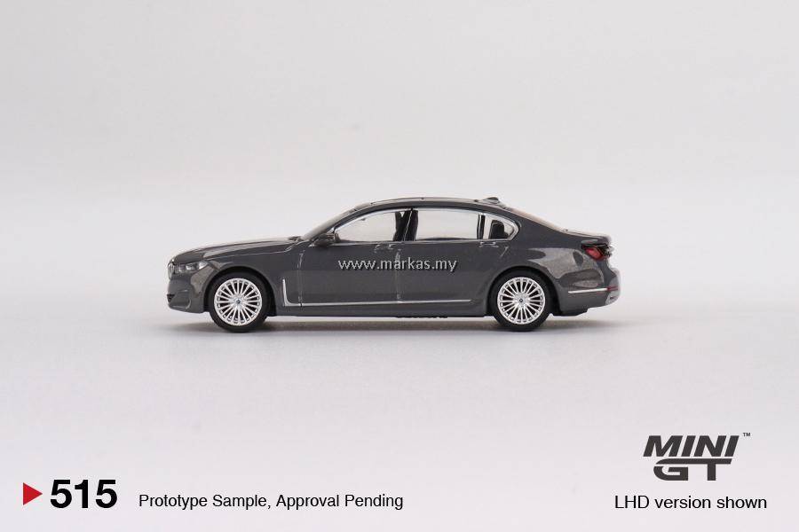 MINI GT 1/64 #515 BMW 750Li XDRIVE BERNINA GREY AMBER EFFECT