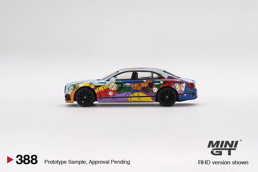 MINI GT 1/64 #388 BENTLEY FLYING SPUR V8 UNIFYING SPUR LIMITED PRODUCTION