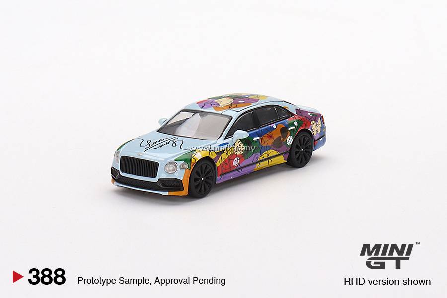 MINI GT 1/64 #388 BENTLEY FLYING SPUR V8 UNIFYING SPUR LIMITED PRODUCTION