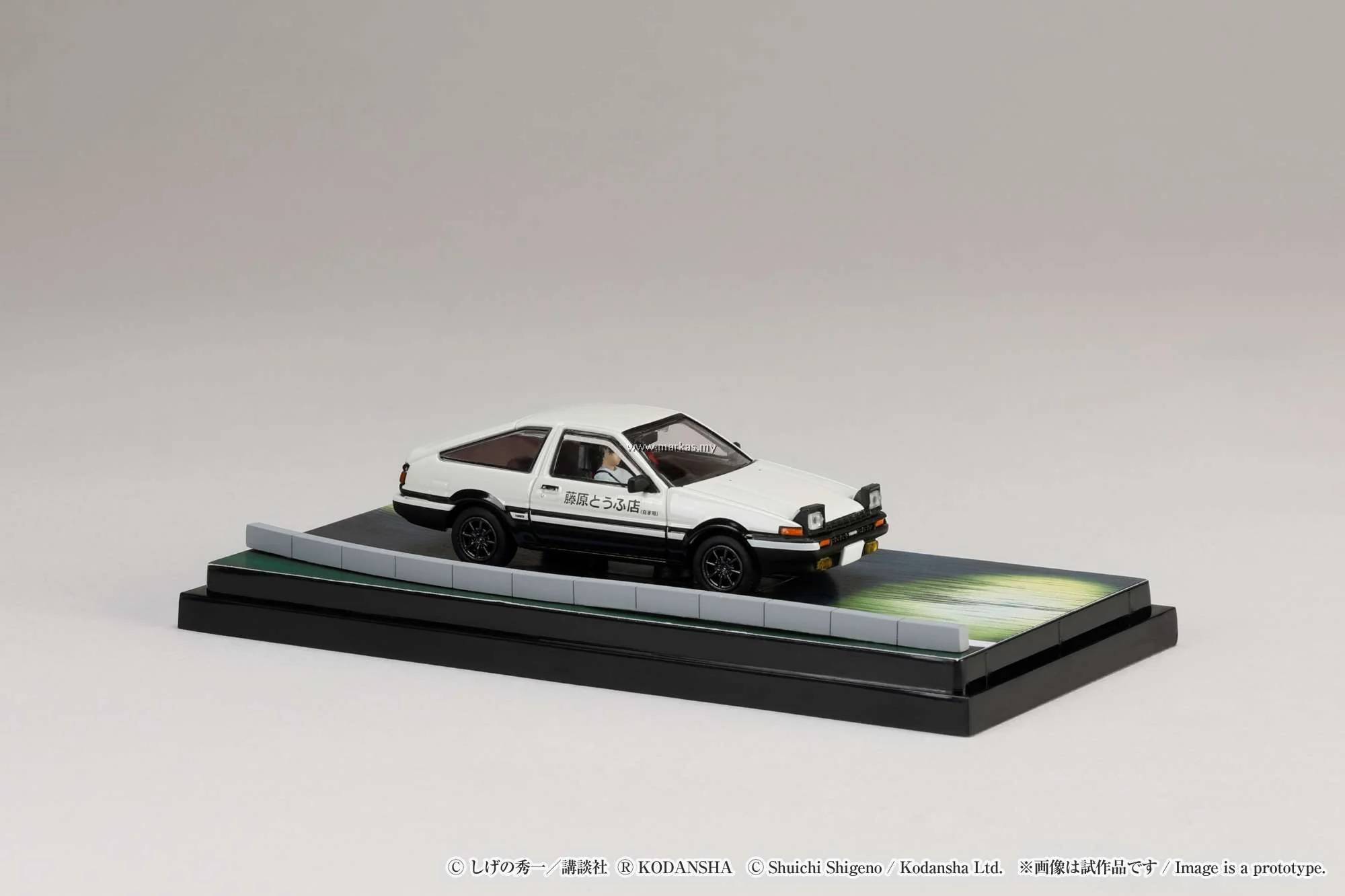 HOBBY JAPAN 1/64 HJ643008DB TOYOTA SPRINTER TRUENO GT APEX AE86 ...