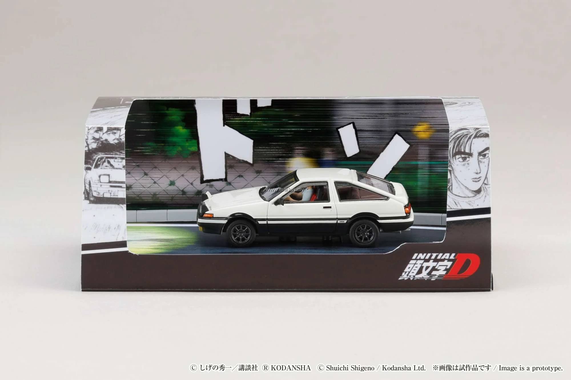 HOBBY JAPAN 1/64 HJ643008DB TOYOTA SPRINTER TRUENO GT APEX AE86 ...