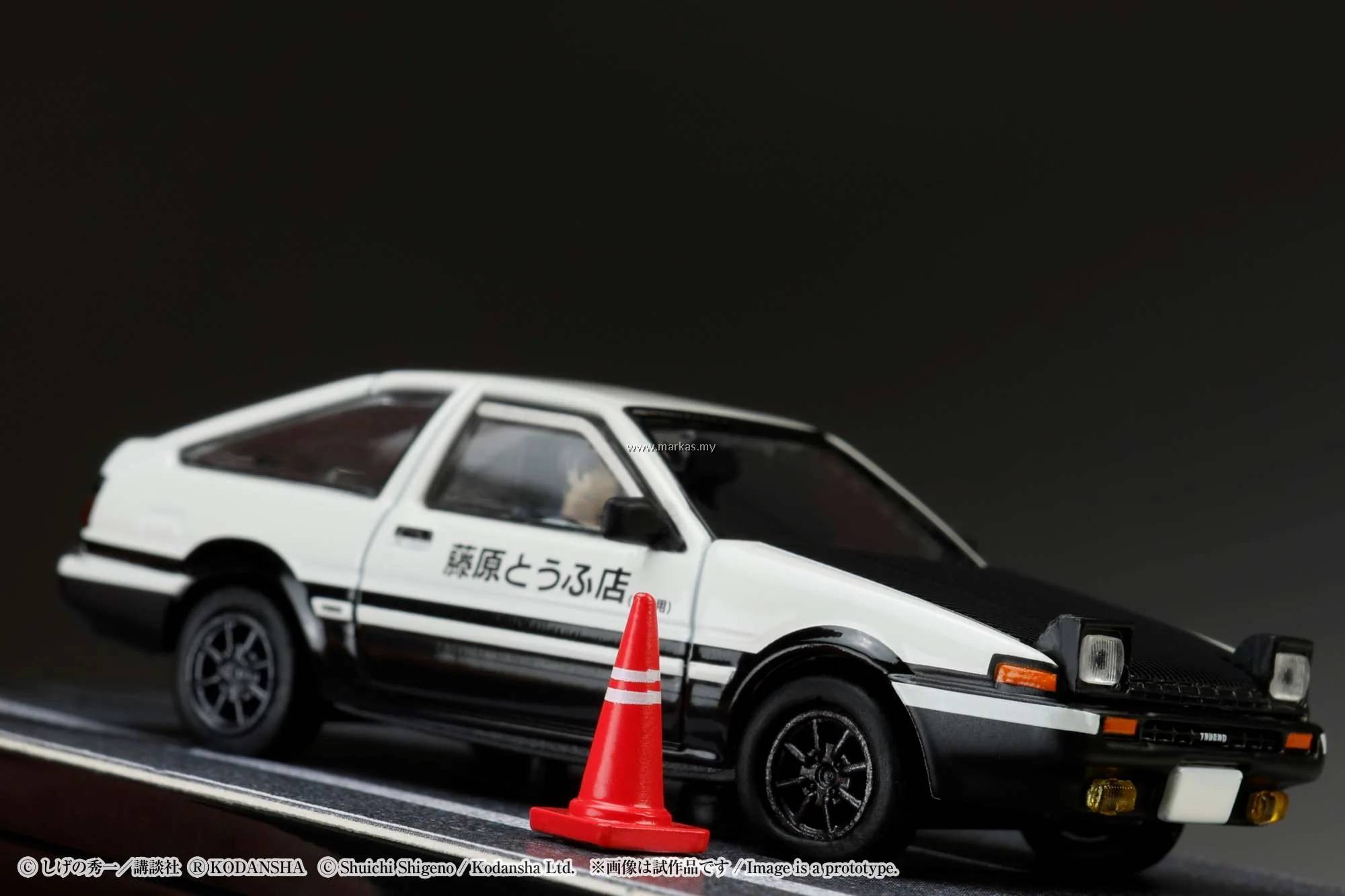 HOBBY JAPAN 1/64 HJ643008DC TOYOTA SPRINTER TRUENO GT APEX AE86 ...