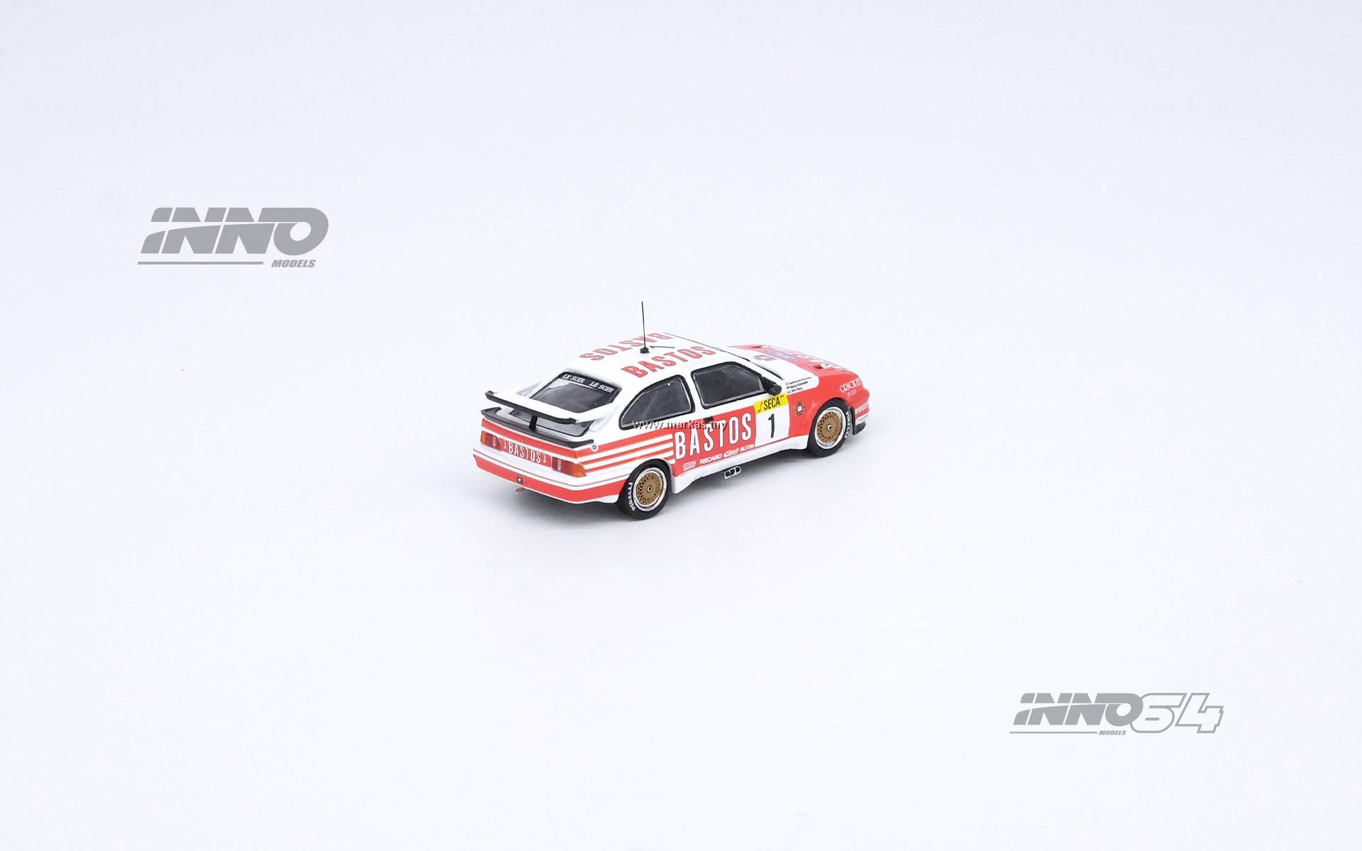 INNO MODELS INNO64 1/64 FORD SIERRA RS500 COSWORTH #1 BASTOS SPA 24 ...