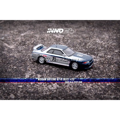 (PO) INNO MODELS INNO64 1/64 NISSAN SKYLINE GT-R (R32) GR.A TEST CAR 1989