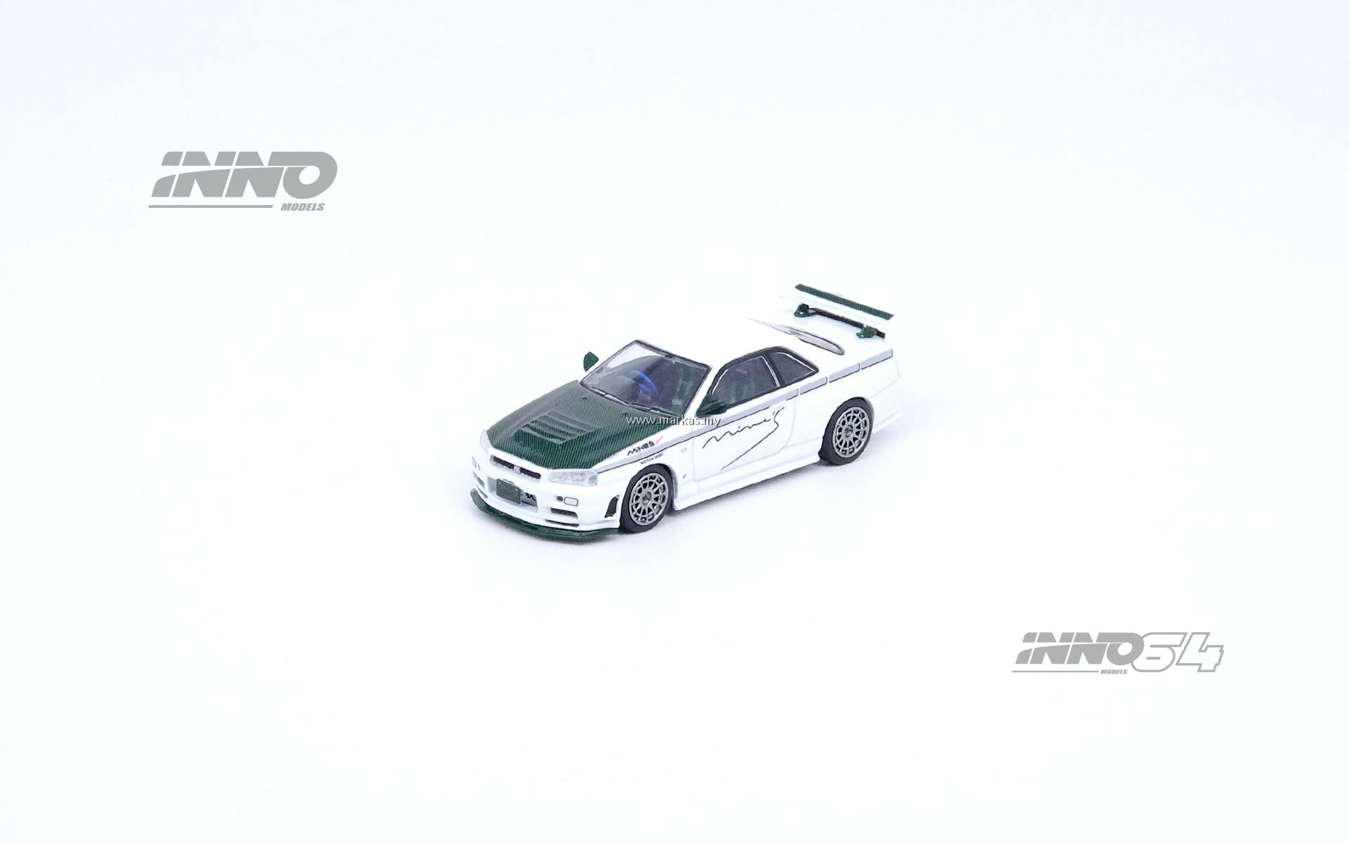 (PO) INNO MODELS INNO64 1/64 NISSAN SKYLINE GT-R (R34) NISMO R-TUNE MINES
