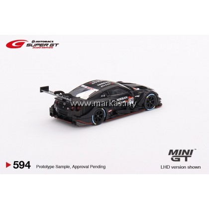 (PO) MINI GT JAPAN EXCLUSIVE 1/64 #594 NISSAN GT-R NISMO GT500 2021 ...
