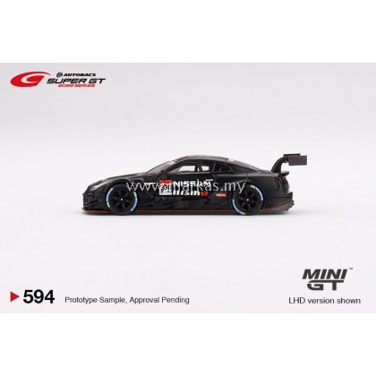 (PO) MINI GT JAPAN EXCLUSIVE 1/64 #594 NISSAN GT-R NISMO GT500 2021 ...