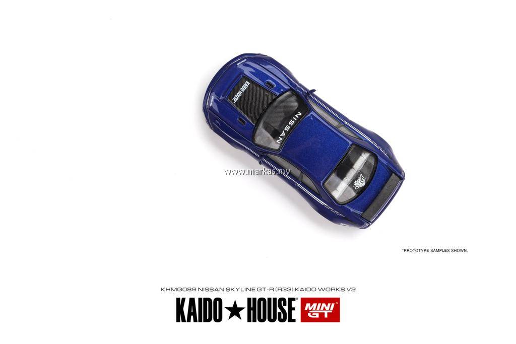 (PO) MINI GT X KAIDO HOUSE 1/64 KHMG089 NISSAN SKYLINE GT-R (R33) KAIDO ...