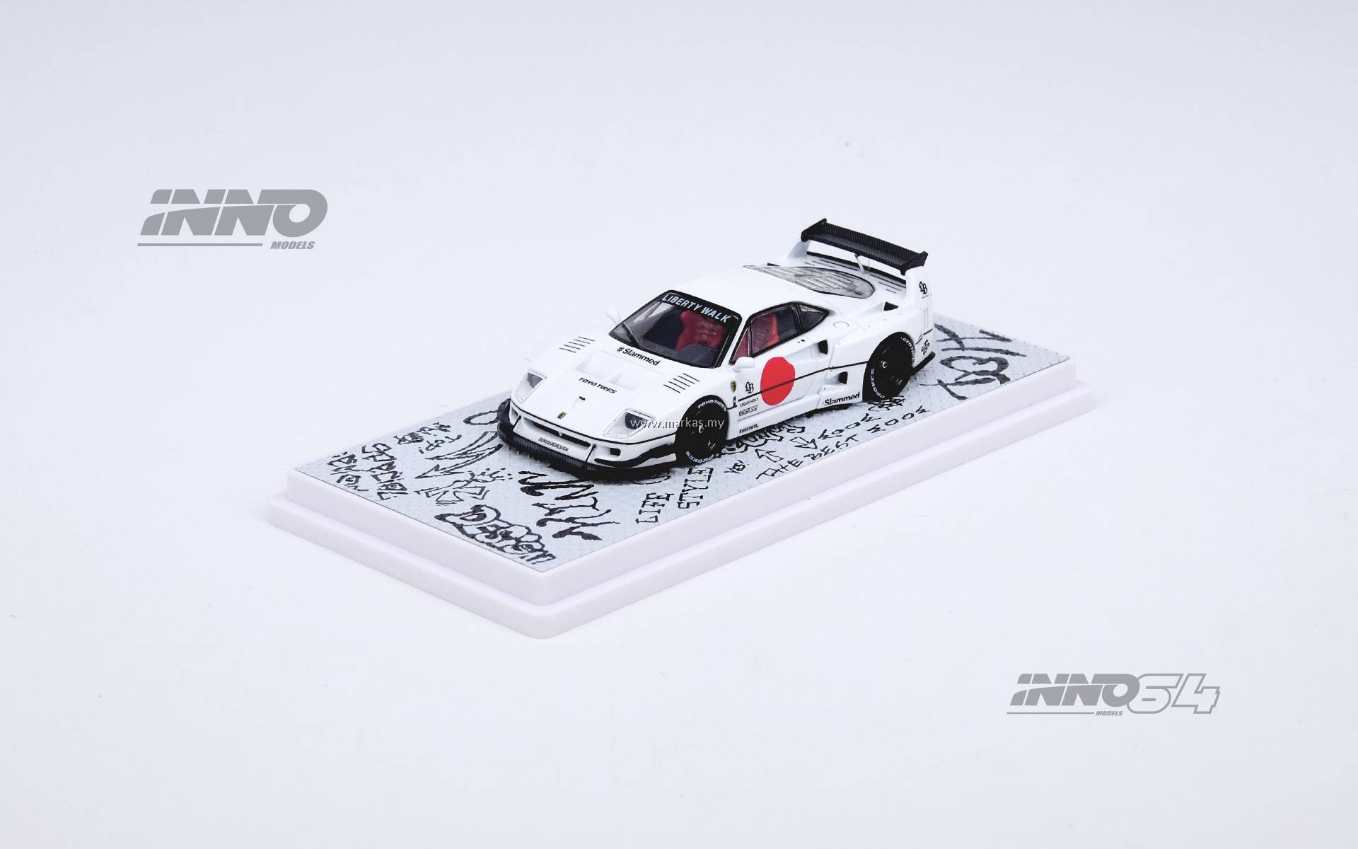 (PO) INNO MODELS INNO64 TOKYO AUTO SALON 2023 1/64 LIBERTY WALK LBWK F40