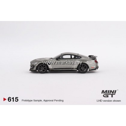 (PO) MINI GT 1/64 #615 FORD MUSTANG SHELBY GT500 SE WIDEBODY PEPPER ...