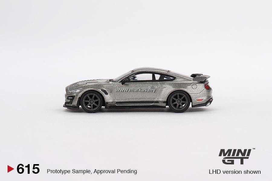 (PO) MINI GT 1/64 #615 FORD MUSTANG SHELBY GT500 SE WIDEBODY PEPPER ...