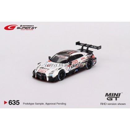 (PO) MINI GT JAPAN EXCLUSIVE 1/64 #635 NISSAN GT-R NISMO GT500 #3 NDDP ...