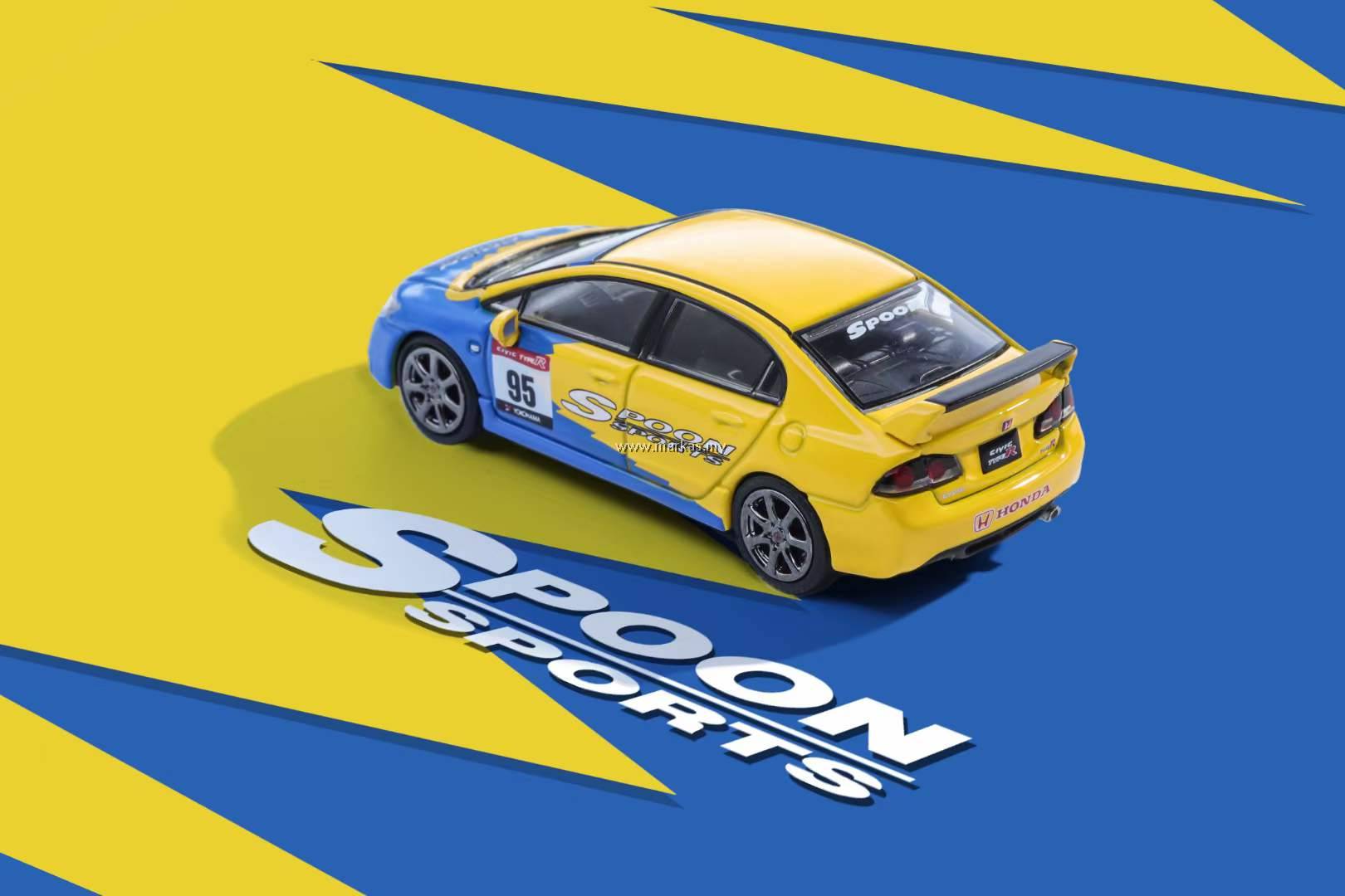(PO) DCT 1/64 HONDA CIVIC FD2R SPOON LIVERY