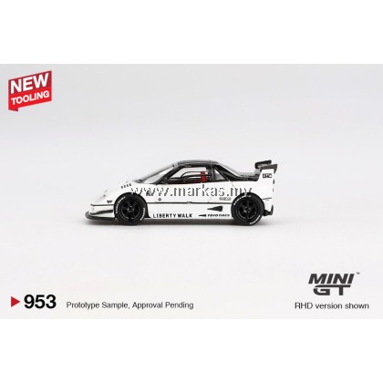 (PO) MINI GT 1/64 #953 MAZDA AZ-1 LIBERTY WALK LB40 WHITE 2024 TOKYO ...