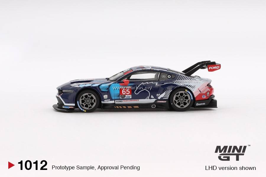 (PO) MINI GT 1/64 #1012 FORD MUSTANG GT3 #65 FORD MULTIMATIC ...